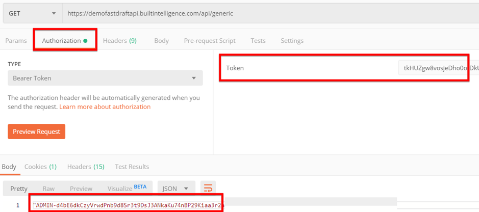FastDraft REST API Quick Start Guide – BuiltIntelligence Help Centre